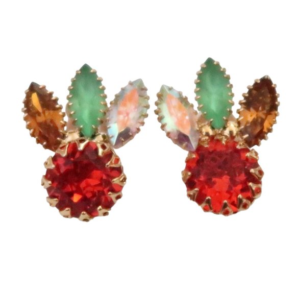 Metropolitan Museum of Art | Jewelry | Mma Colored Crystal Clip On ...